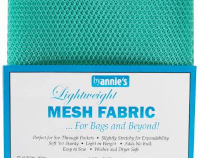 Lightweight Mesh Fabric Bag Turquoise 18 X 54 From Byannie's Sup209 ...