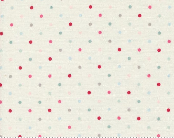 My Summer House Dottie Cream by Bunny Hill Designs for Moda Fabrics 3046 11 Sold in HALF Yard ...