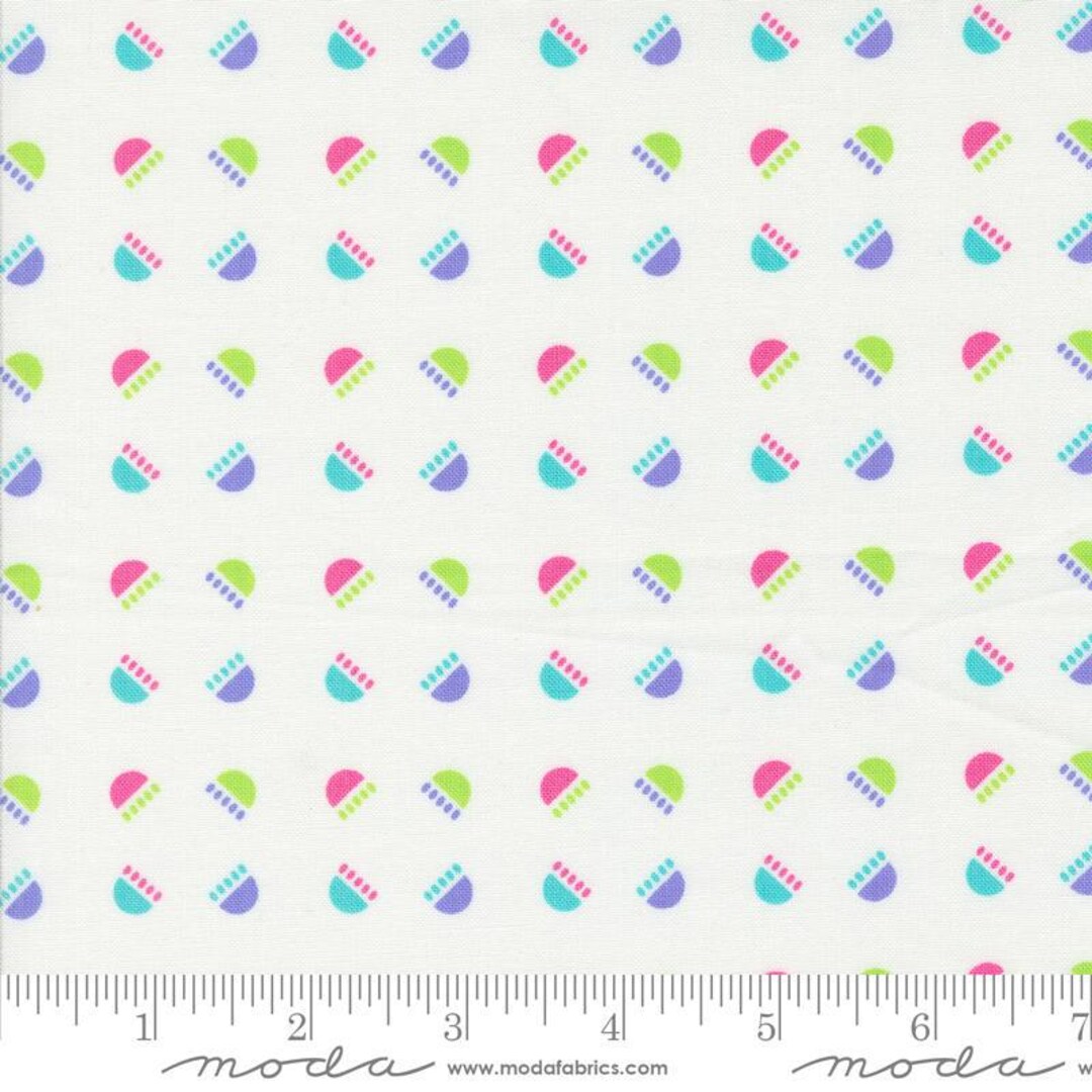 Fiesta Party Bunting Sugar Multi by Me & My Sister Designs for Moda ...