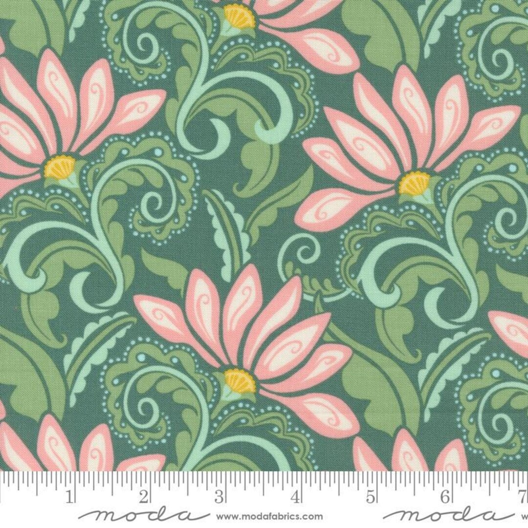 Tango Valencia Basil by Kate Spain Designs for Moda Fabrics 27331 21 ...