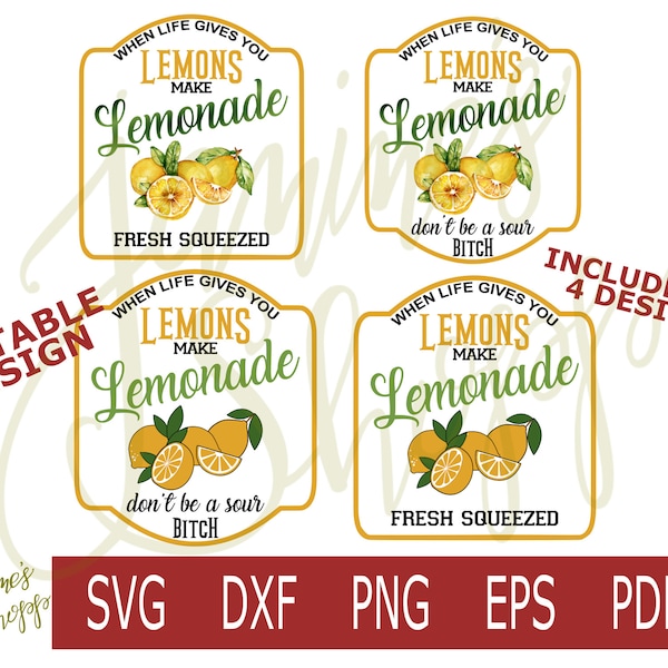 Lemonade Svg - Etsy