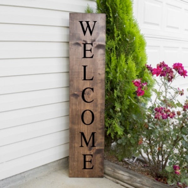 Burlap Welcome Sign - Etsy