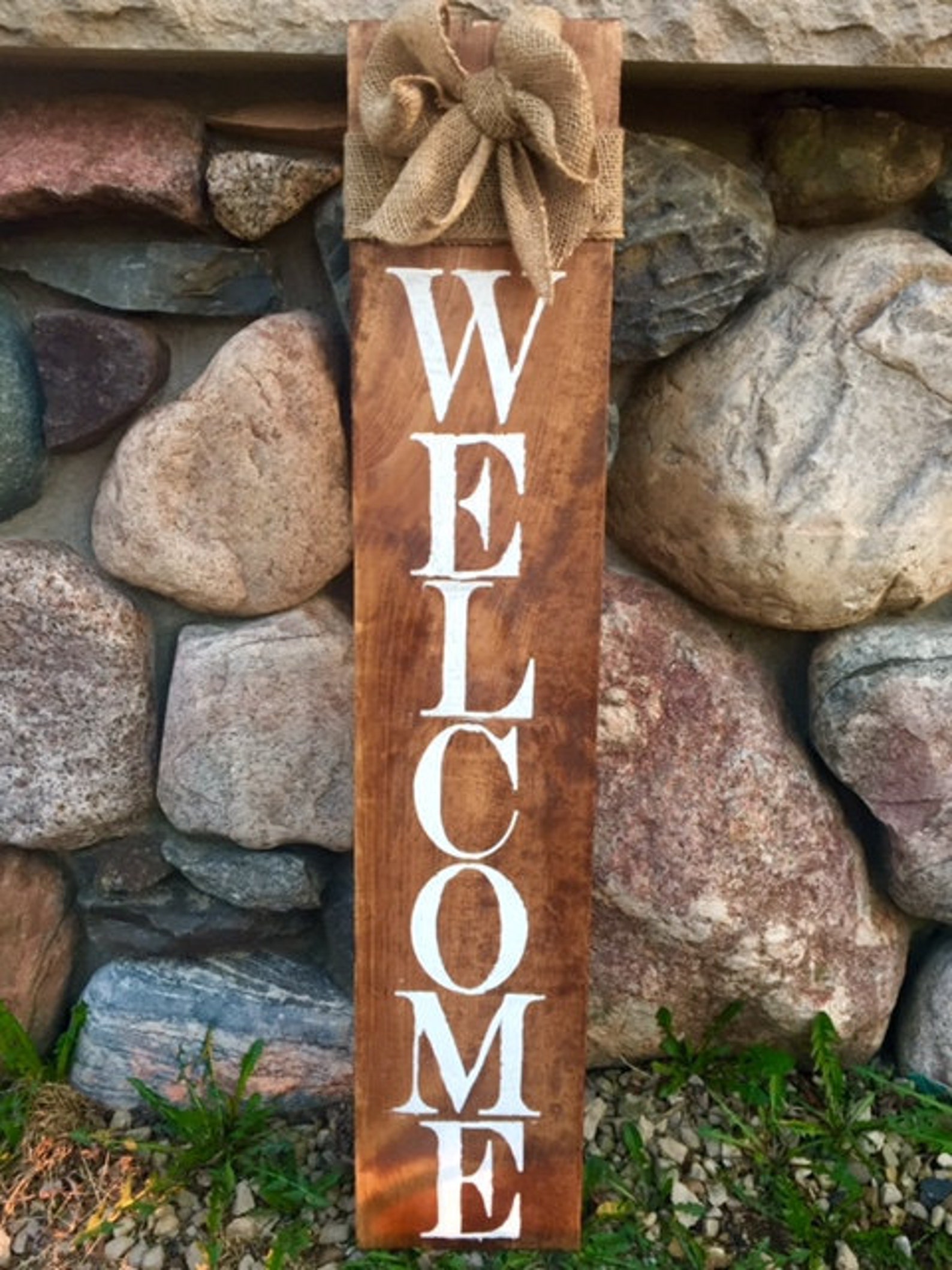 Welcome Wood Sign - Etsy Canada