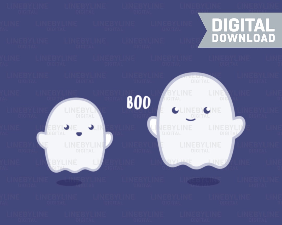 Cute Ghost SVG, Baby Ghost SVG, Halloween SVG, Ghost Cartoon Svg ...