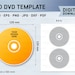 CD Label Template Blank DVD Label Template CD Cricut Label Dvd Label ...