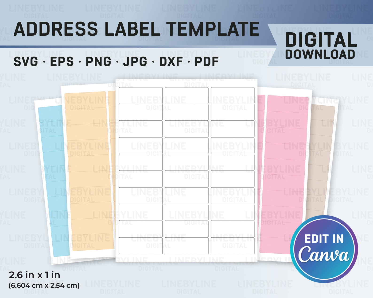 Return Address Label Sheet Template Shipping Label Sheets Printable ...