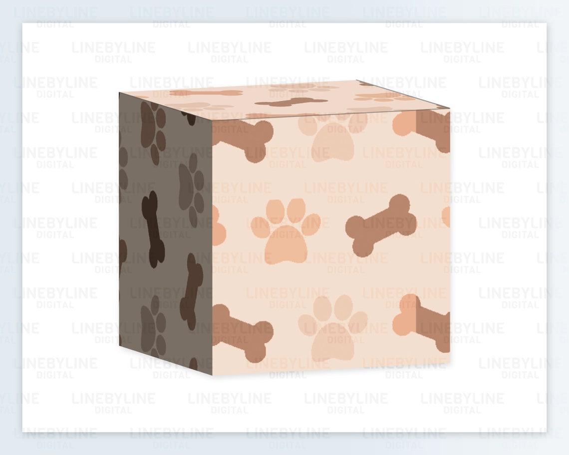 Box Template, Gift Box Template, Candle Holder, Square Box, Box ...