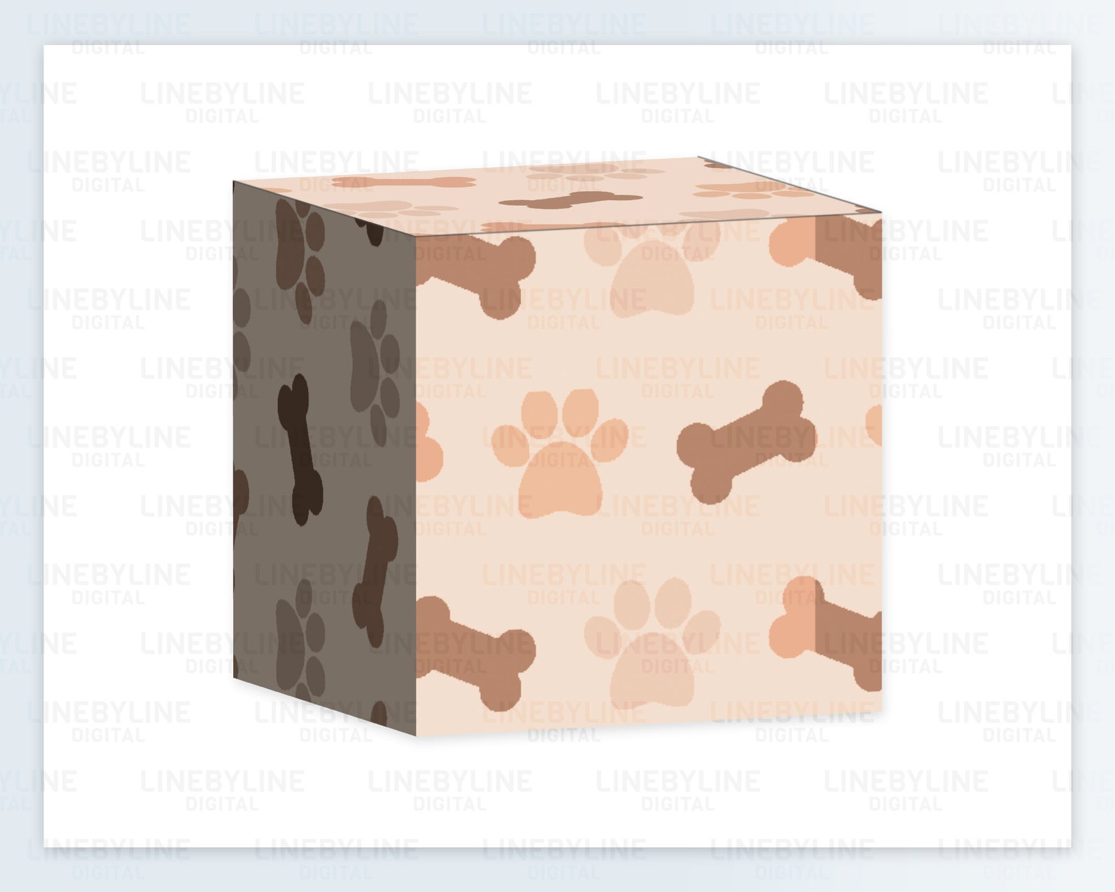 Box Template, Gift Box Template, Candle Holder, Square Box, Box ...