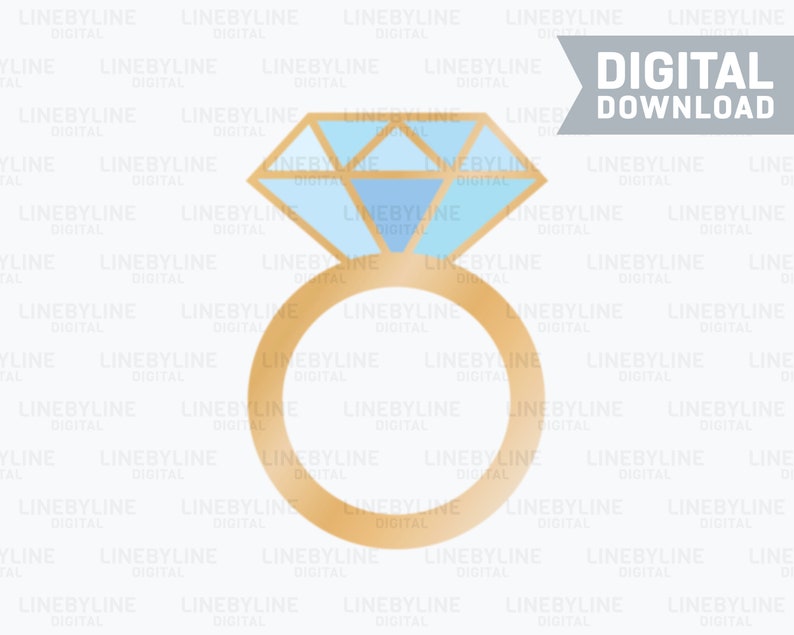 Wedding Ring EPS, Wedding Ring SVG, Wedding Ring, Engagement Vector ...