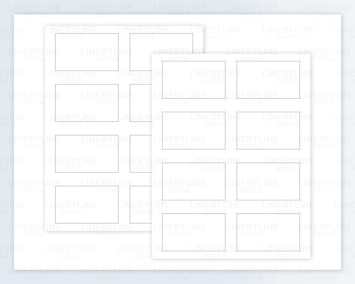 Business Card Template, Business Card SVG, Blank Business Card ...