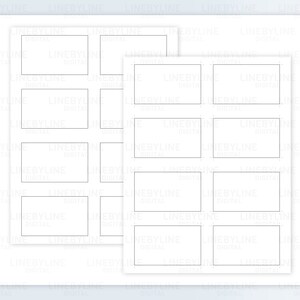 Business Card Template, Business Card SVG, Blank Business Card ...