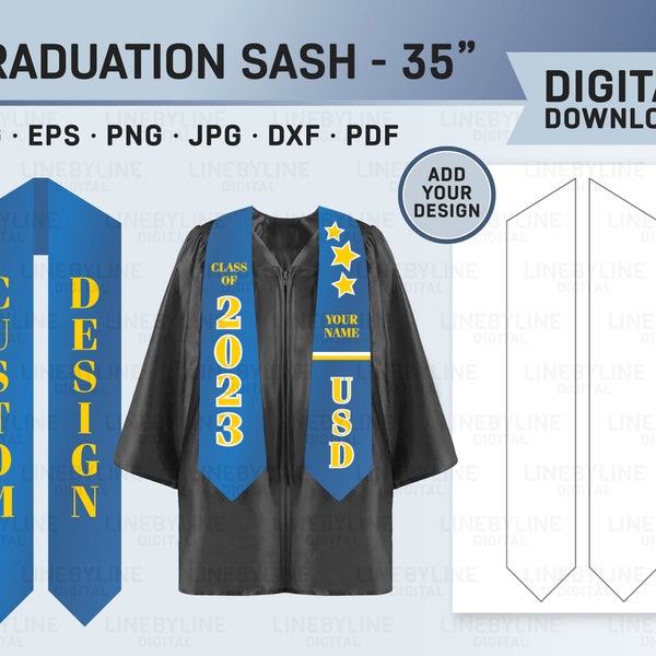 Sash Template - Etsy