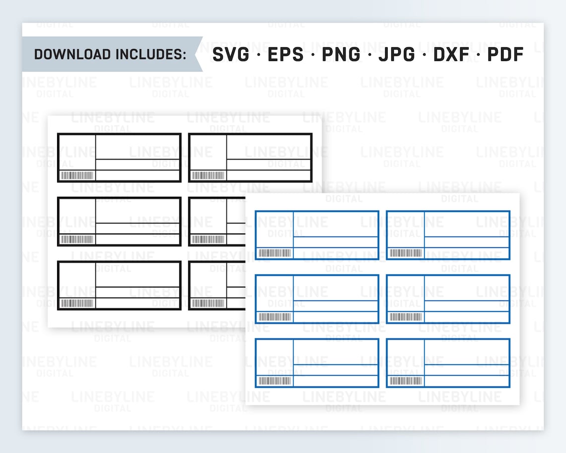 Shoe Box Label Template, Shoe Box Label, Custom Shoebox Label, Blank ...