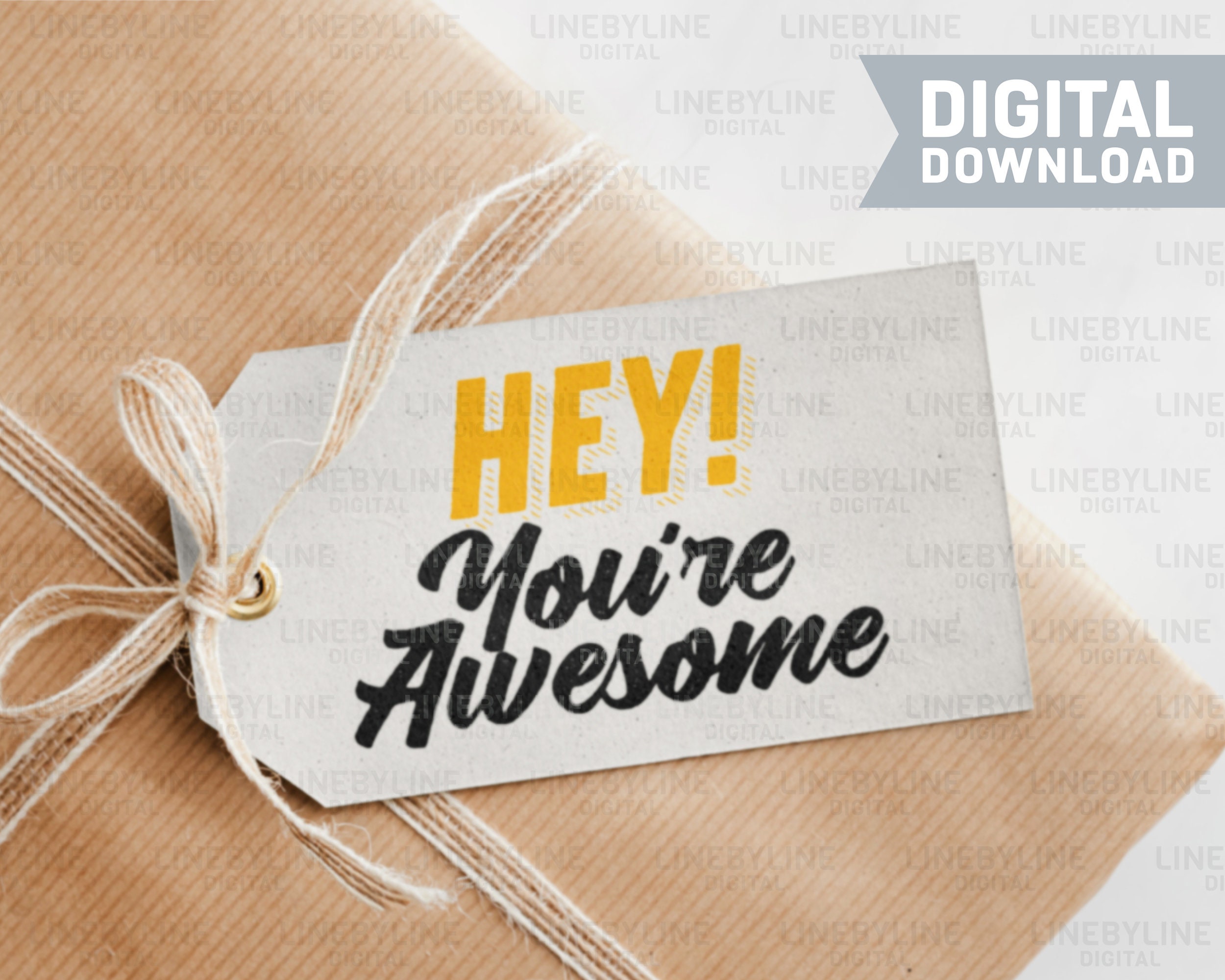 Awesome Printable Sign, Awesome SVG, Awesome Text, You're Awesome PNG ...