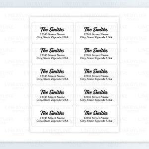 Return Address Label Sheet Template Shipping Label Sheets Printable ...