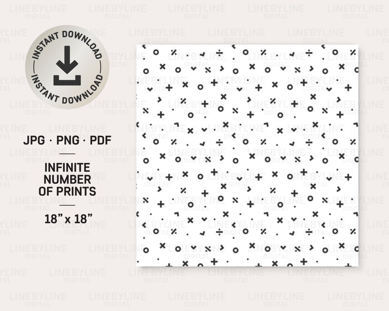 Math Pattern, Repeat Pattern, Math Wallpaper, Math Symbols, School