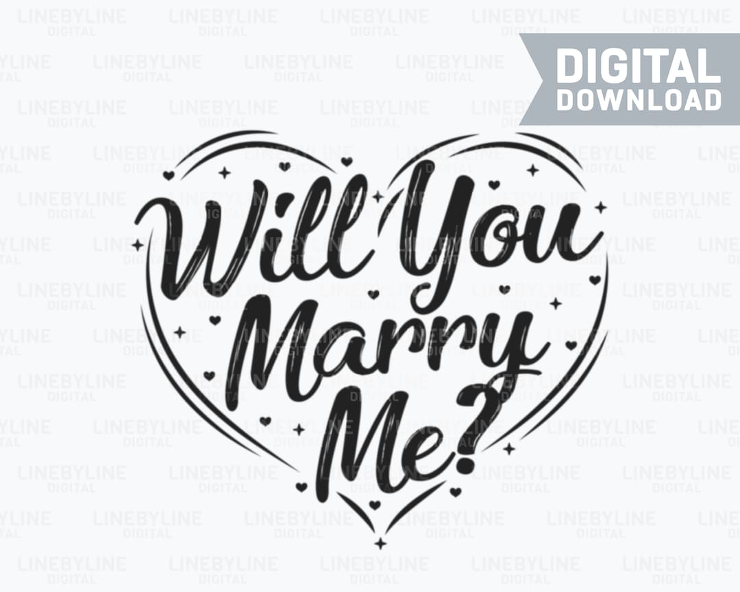 Will You Marry Me, Will You Marry Me Sign, Will You Marry Me PNG ...