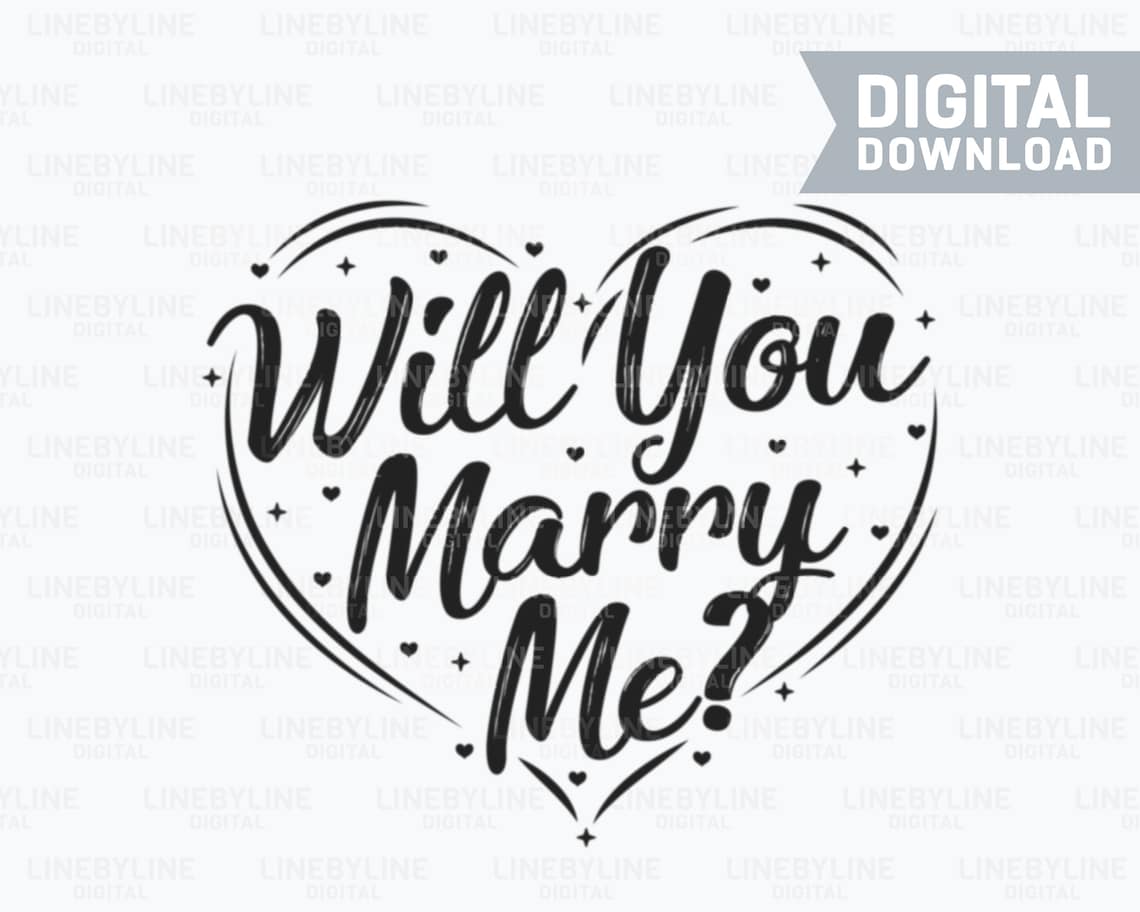 Will You Marry Me, Will You Marry Me Sign, Will You Marry Me PNG ...