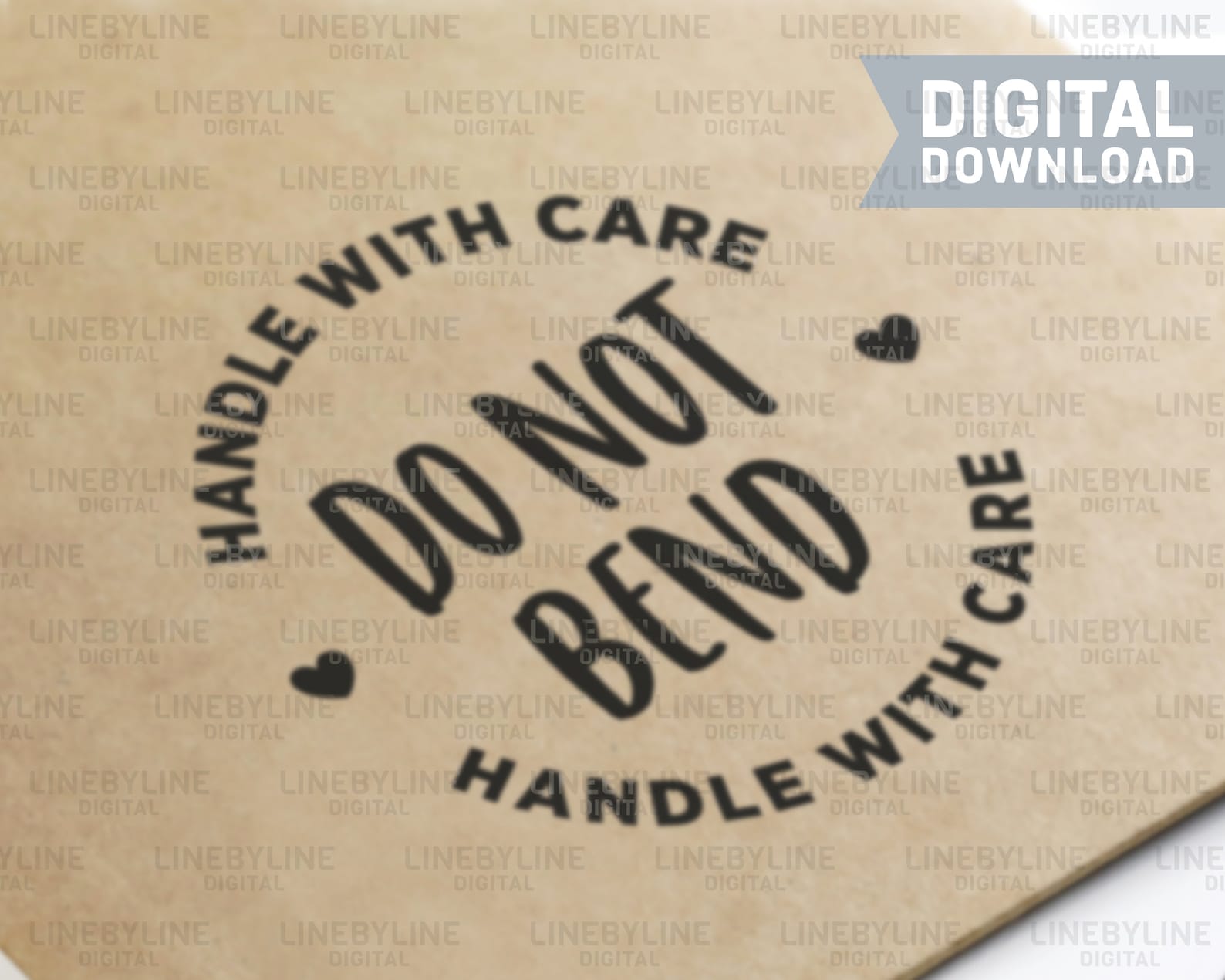 Do Not Bend Printable Sign, Do Not Bend SVG, Do Not Bend Label EPS, Do ...
