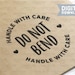 Do Not Bend Printable Sign, Do Not Bend SVG, Do Not Bend Label EPS, Do ...