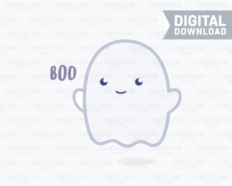Cute Ghost SVG, Baby Ghost SVG, Halloween SVG, Ghost Cartoon Svg ...