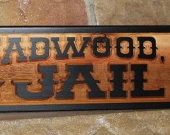 Jail Sign - Etsy