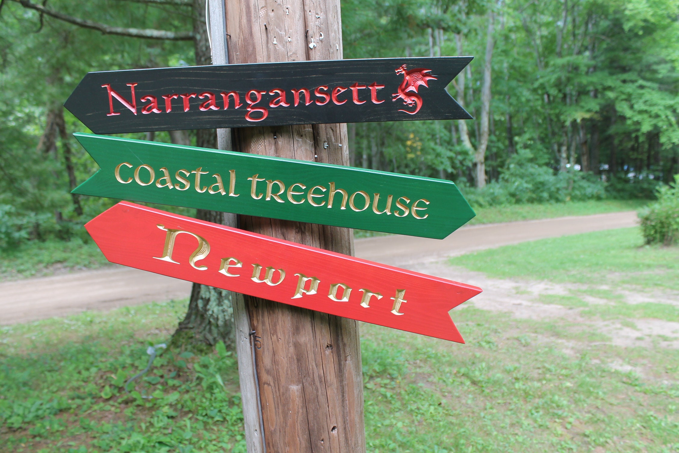 Directional Destination Fantasy Sign Post Signs / Custom - Etsy