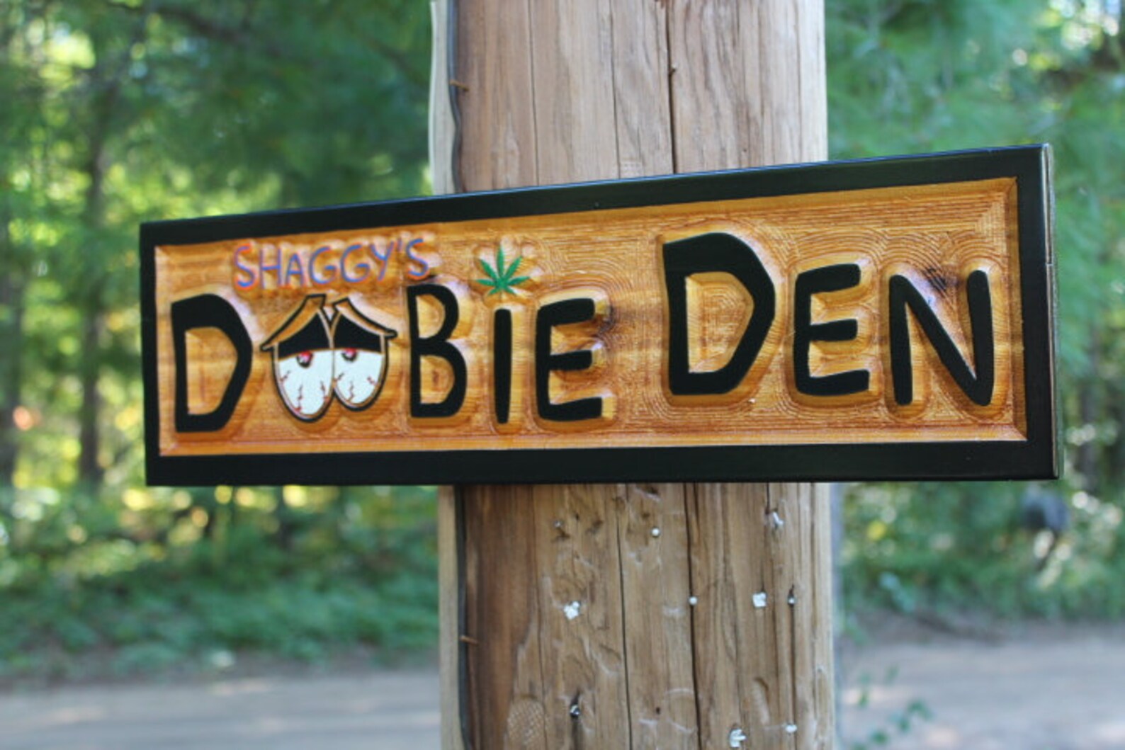 Personalized Doobie Den Sign Gift for Stoner / Unique Weed | Etsy