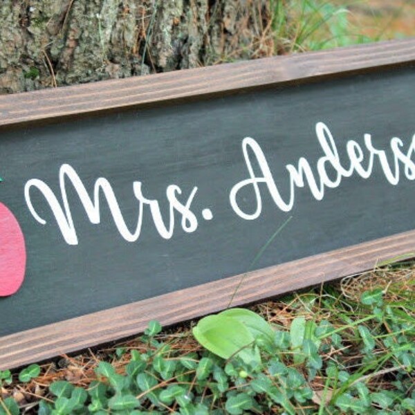 Teacher Chalkboard - Etsy