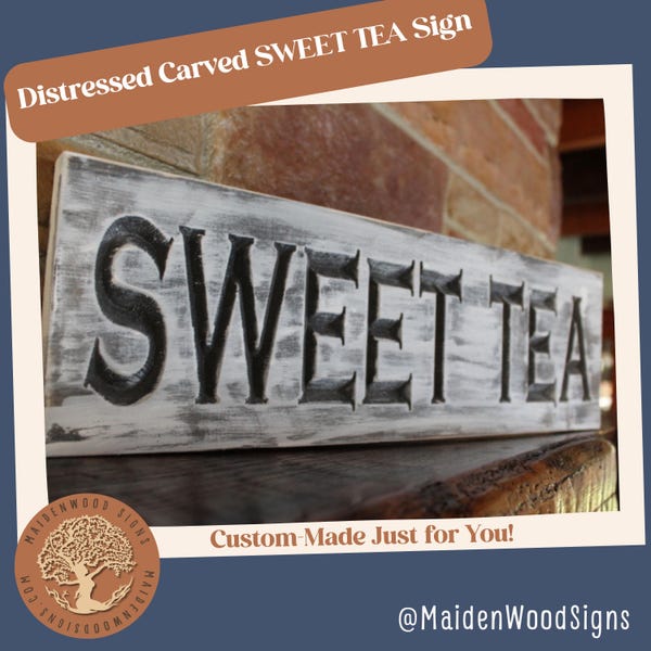 Sweet Tea Sign - Etsy