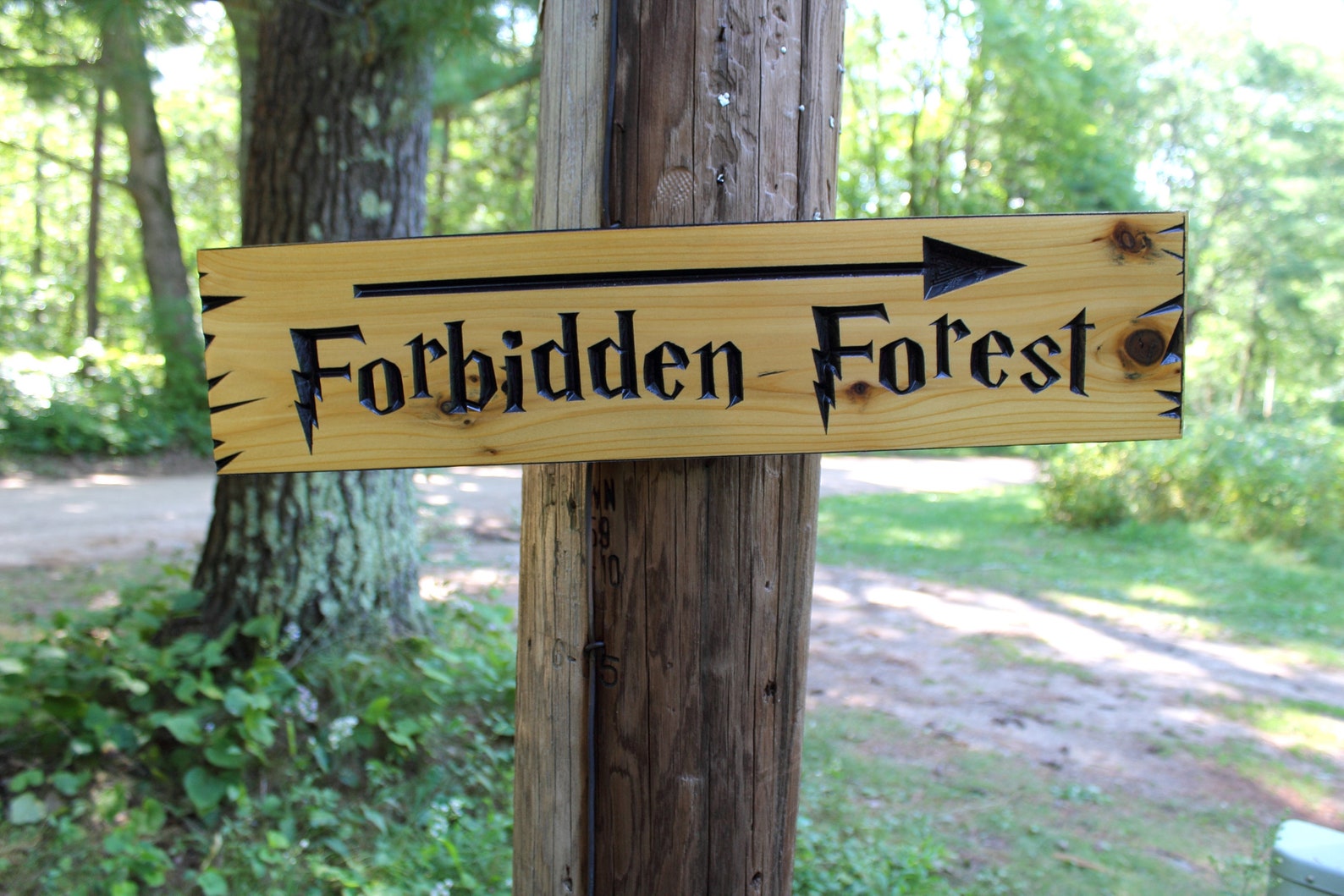 Custom Fandom Backyard Garden Hanging Arrow Signs / - Etsy