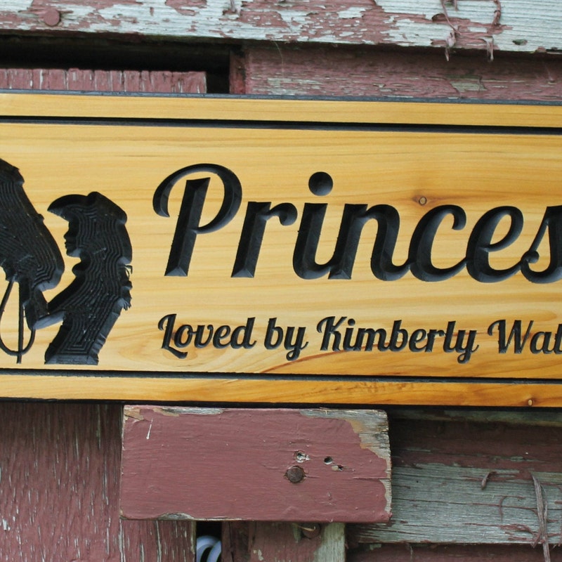 Horse Stall Signs - Etsy