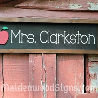 Apple Chalkboard - Etsy