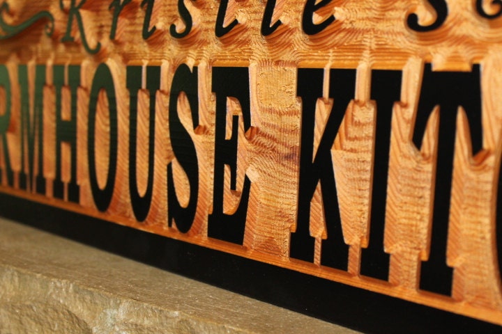 Custom Farmhouse Kitchen Signs / Rustic Farmhouse Wall Decor | Etsy