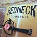 Redneck Doorbell Sign: Funny Carved Wooden Gag Gift - Etsy