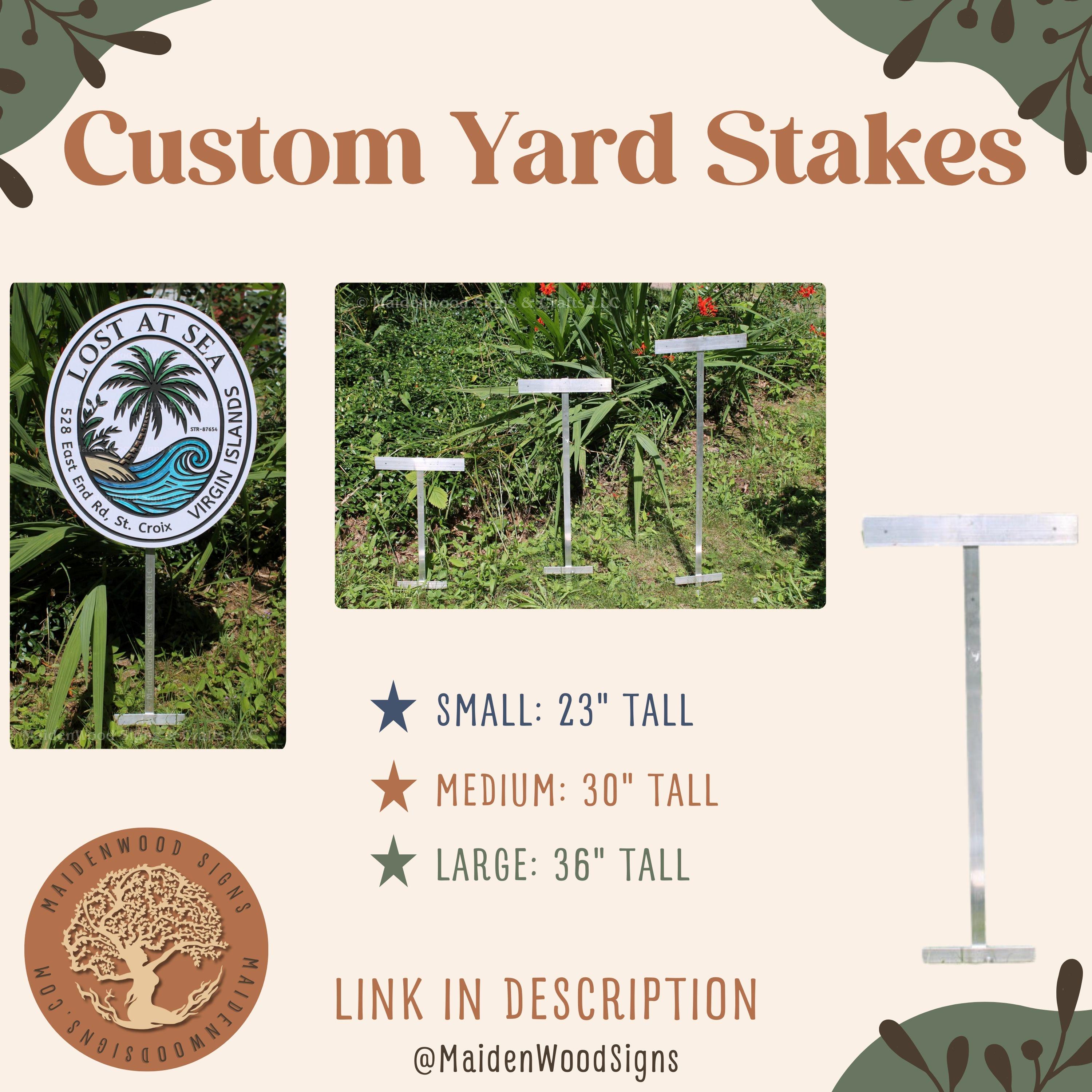 Custom Carved Camp Sign – Personalized Outdoor PVC Sign for Campsites ...