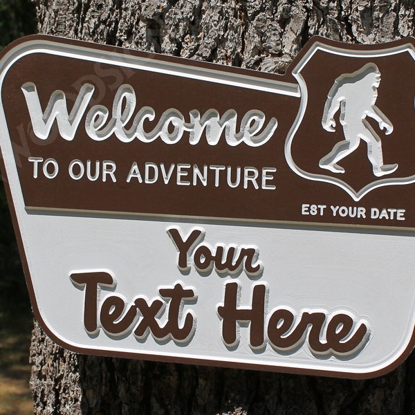 Outdoor Cabin Sign - Etsy