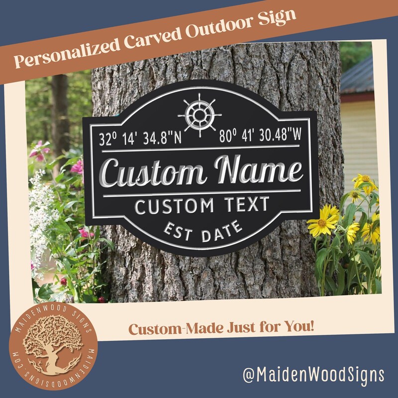 MaidenWoodSigns - Etsy
