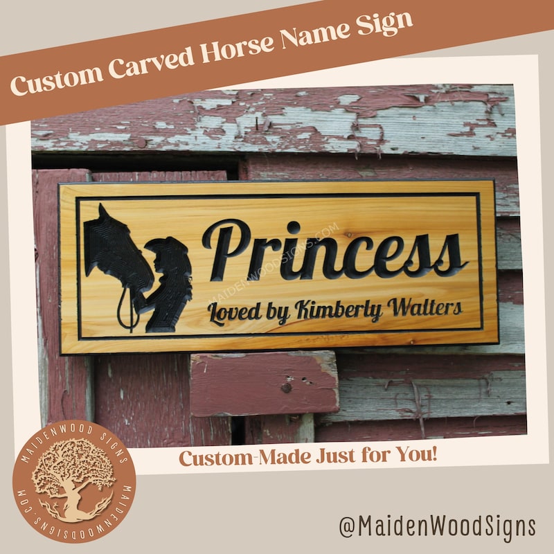 Stall Name Plates Outdoor - Etsy