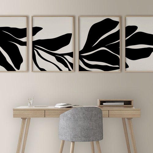 4 Piece Wall Art Mountain Prints Set of 4 Prints Printable - Etsy