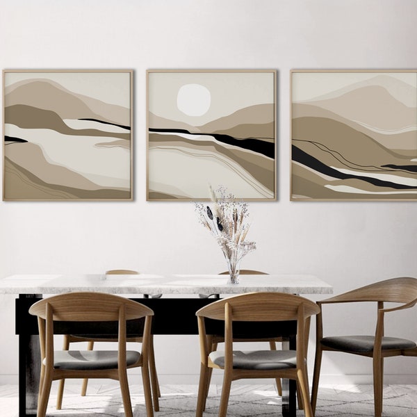Warm Color Wall Art - Etsy