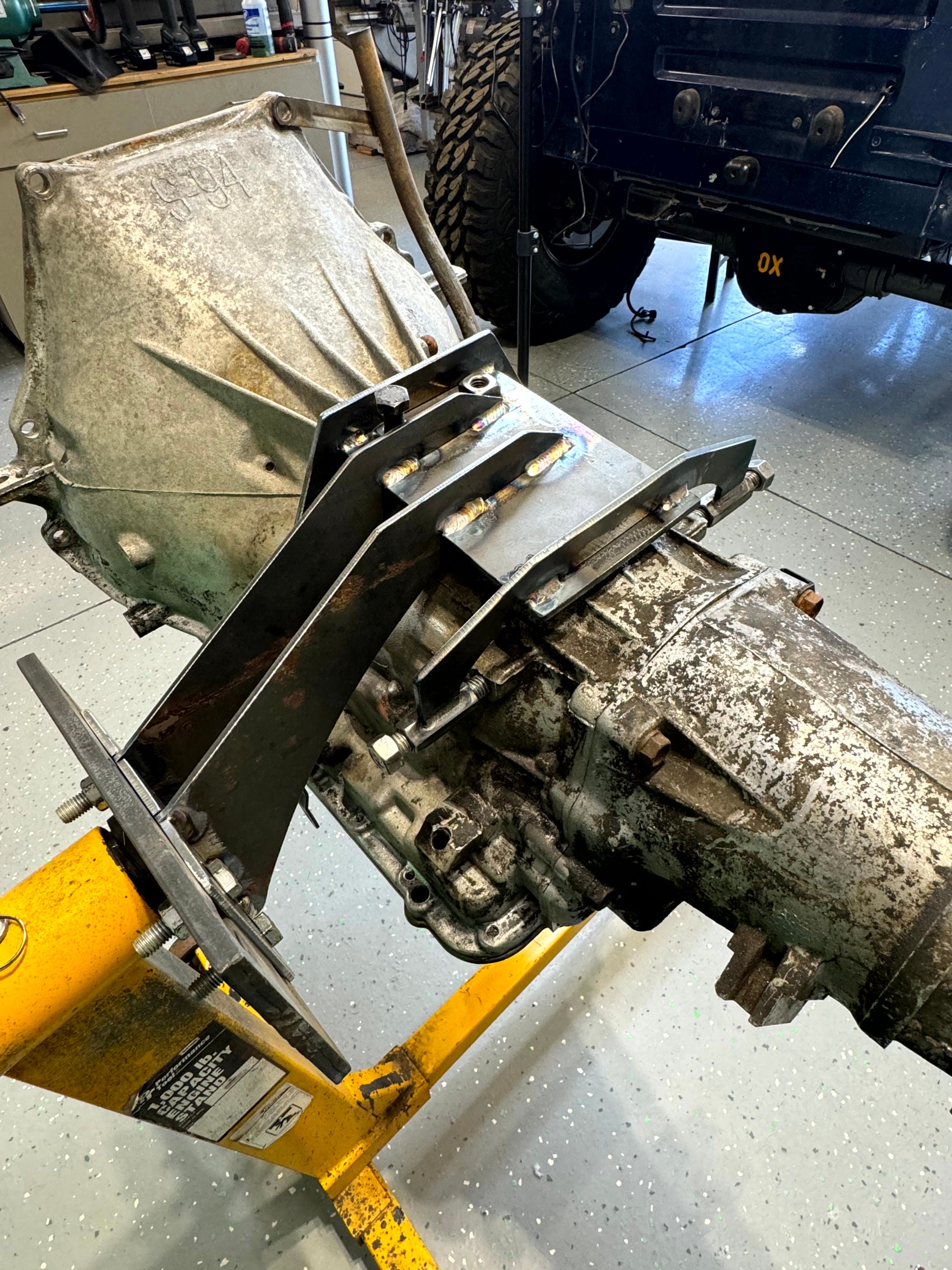 Ford C6 Transmission Engine Stand Adapter DXF Files for CNC (digital ...