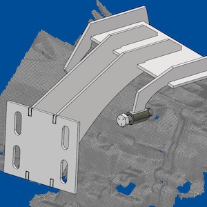Ford C6 Transmission Engine Stand Adapter DXF Files for CNC (digital ...