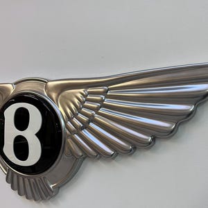 Bentley Heritage Badge for Office , Man Cave ,garage 47” Bentley Logo ...