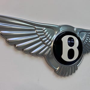 Bentley Heritage Badge for Office , Man Cave ,garage 47” Bentley Logo ...
