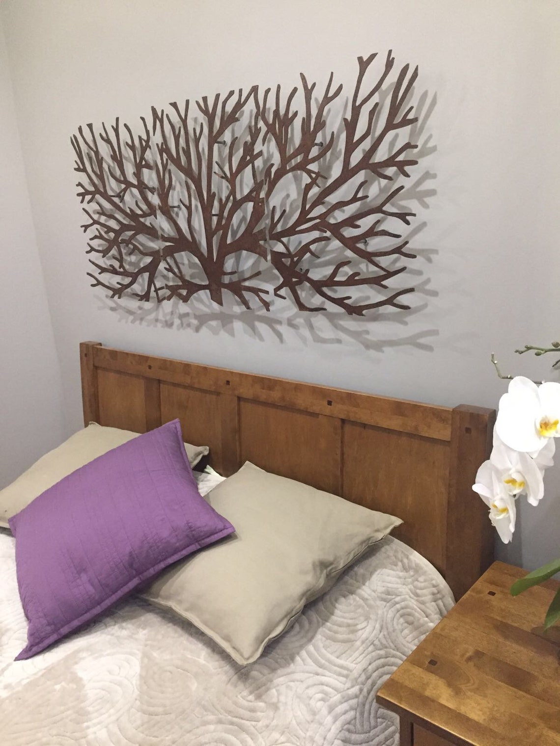 Tree of Life Metal Wall Art Decor 3D Sculpture 3 Piece Tree | Etsy