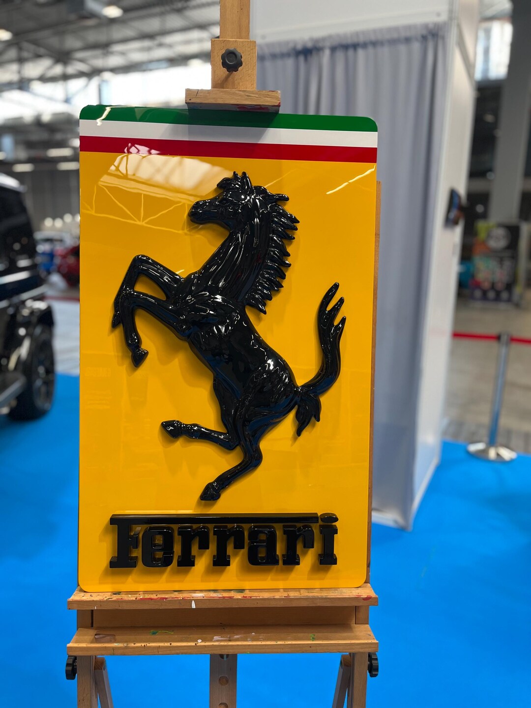 Ferrari Emblem Wall Art Ferrari Logo - Etsy