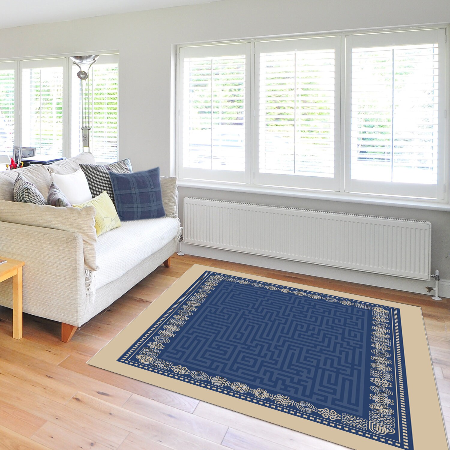 Celtic Knot Area Rug Indoor or Outdoor Geometric Rug 2x3 - Etsy