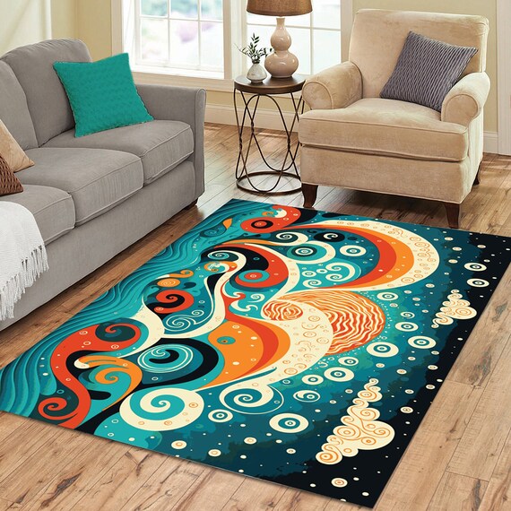 Teal outdoor rug store