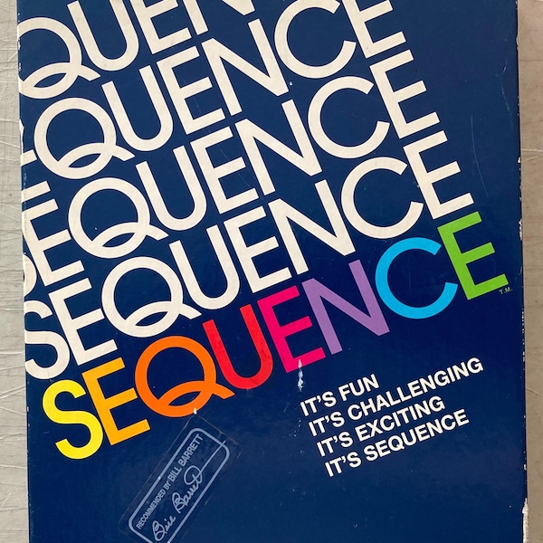 Sequence Board Game - Etsy